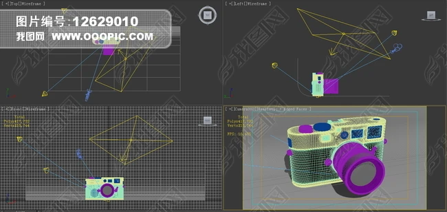 徕卡数码相机3D模型3D素材下载 - 编号12629010 - 我图网3D模型库