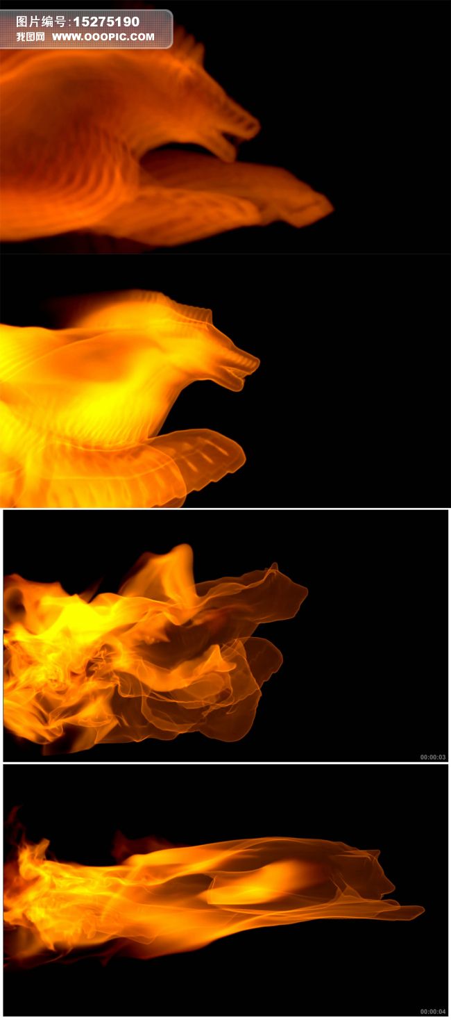 狼狮子奔跑火焰粒子特效广告宣传片头视频下载-编号15275190-动态|特效|背景-我图网