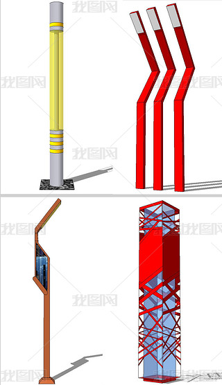 园林景观灯专题模板-园林景观灯图片素材下载-我图网