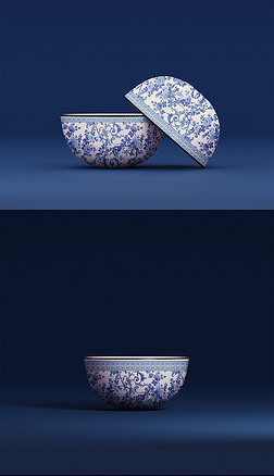 瓷碗图案专题模板-图片素材下载-我图网