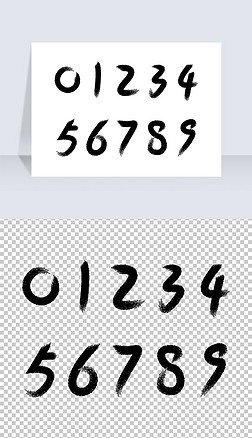 手写数字8专题模板-手写数字8图片素材下载-我图网