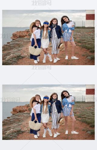 姐妹四个头像专题模板-姐妹四个头像图片素材下载-我图网