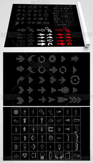 CAD图标大全专题模板-CAD图标大全图片素材下载-我图网