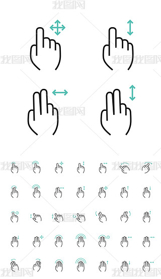 操作图标素材专题模板-操作图标素材图片素材下载-我图网