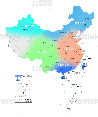 中国地图免抠素材专题模板-中国地图免抠素材图片素材下载-我图网
